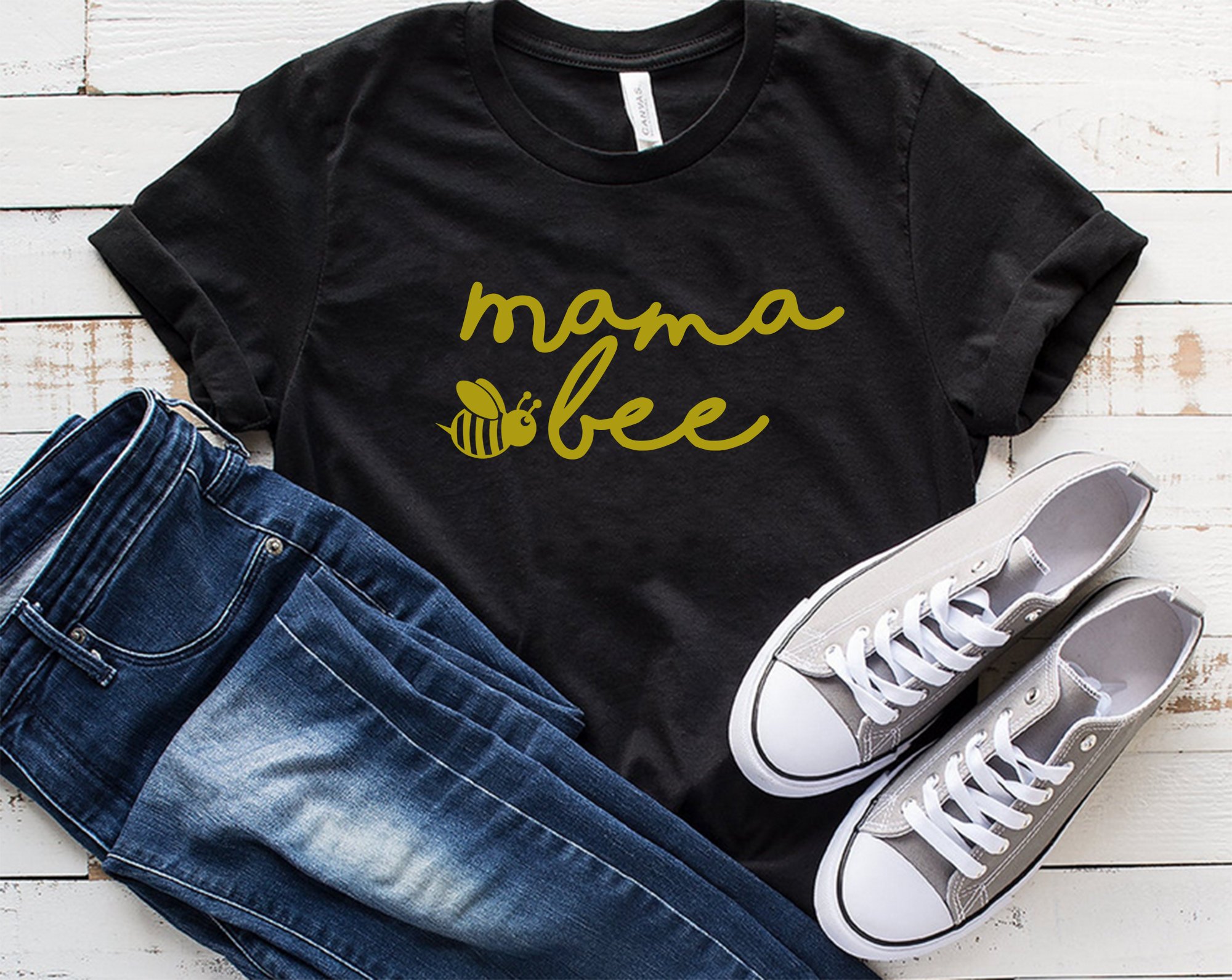 Mama Bee, Bee, Mama, PNG, SVG File